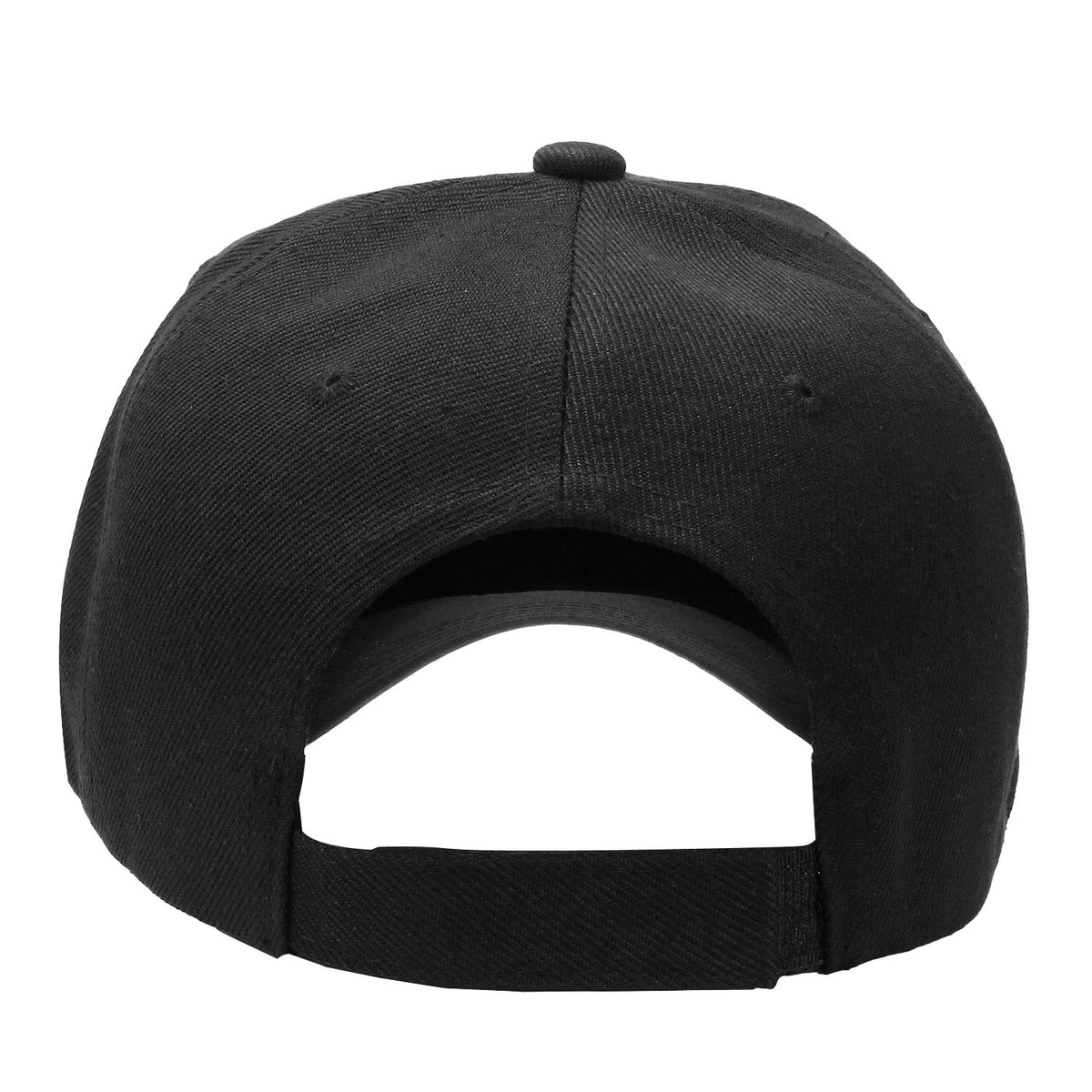144-Pack Baseball Dad Cap Velcro Strap Adjustable Size - Black – Falari