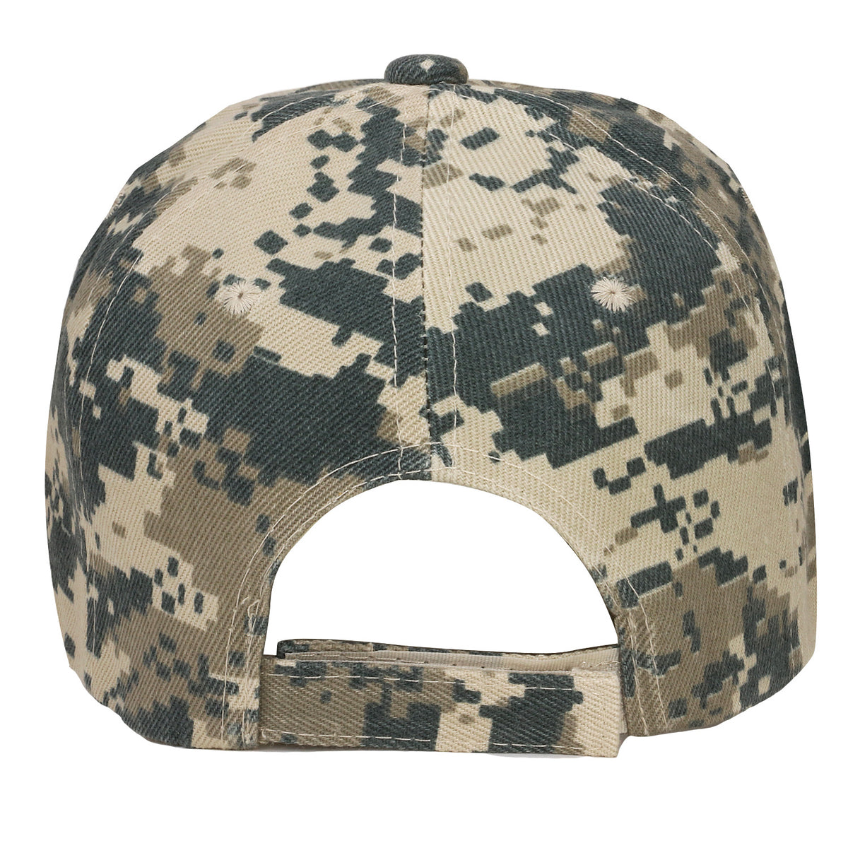 12-Pack Baseball Dad Cap Velcro Strap Adjustable Size - Digital Camo ...